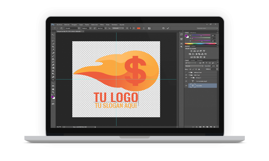 Logo Manía Pack de Plantillas de Logos editables en PSD