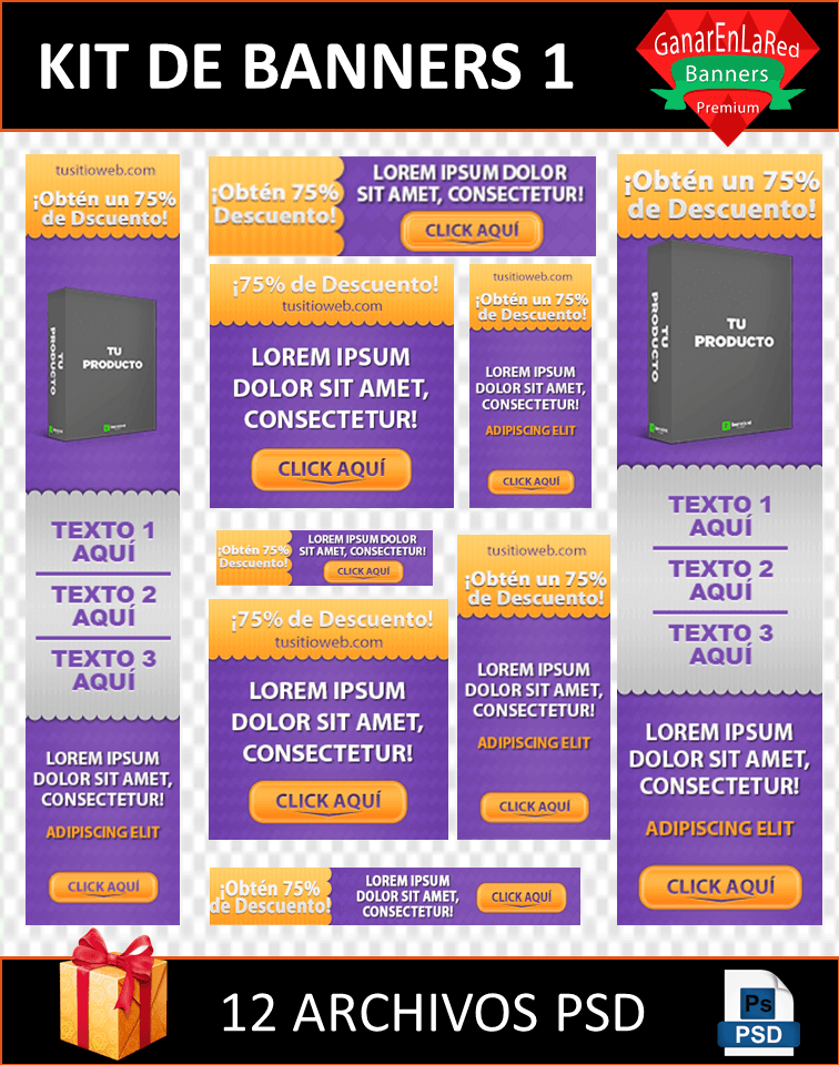 Banner Manía review: Más de 200 plantillas de banners 2026