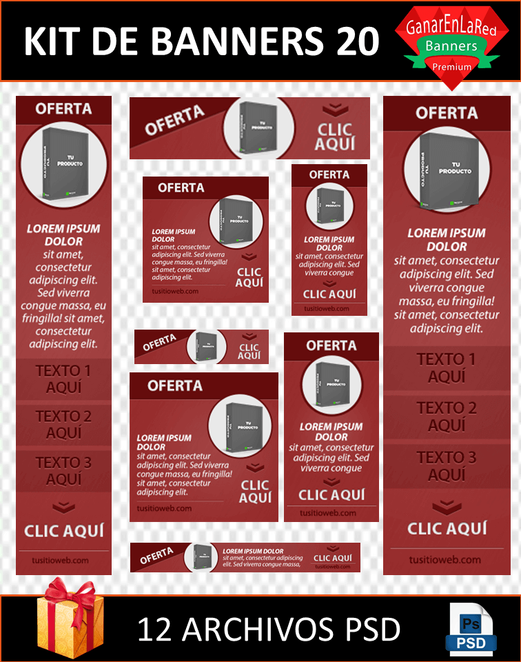 Banner Manía review: Más de 200 plantillas de banners 2026